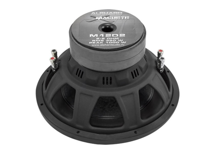 Сабвуфер Alphard Machete M12D4 - Размер 12 дюймов, купить в Бишкеке